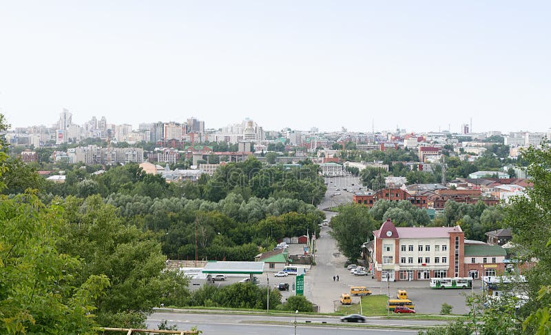 Barnaul, Russia, January, 13, 2016. the Monument To the Immigrants To ...