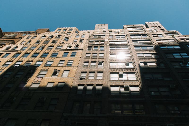 City Blocks in New York City Stock Image - Image of architecture ...
