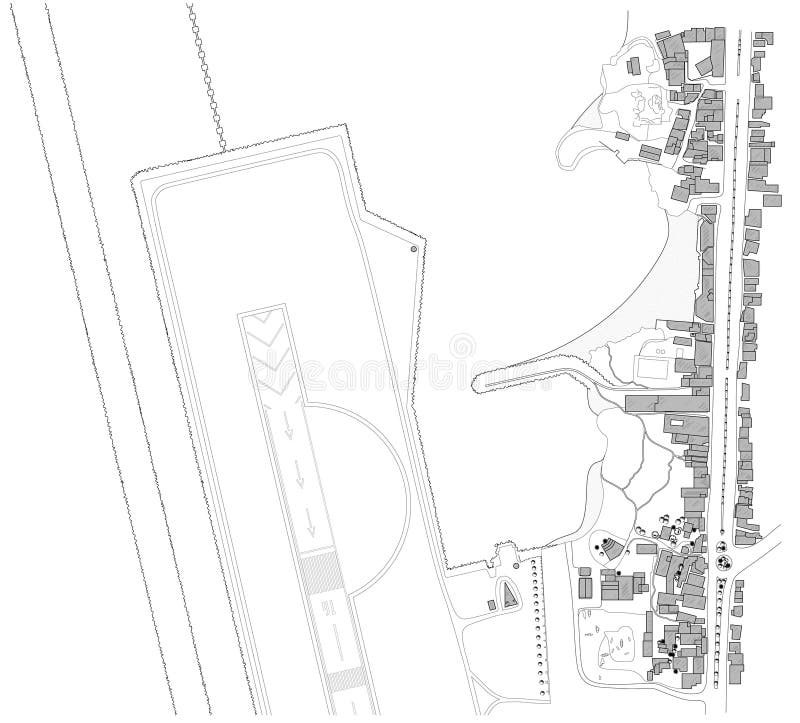 City blueprint map stock vector. Illustration of autocad - 18289506