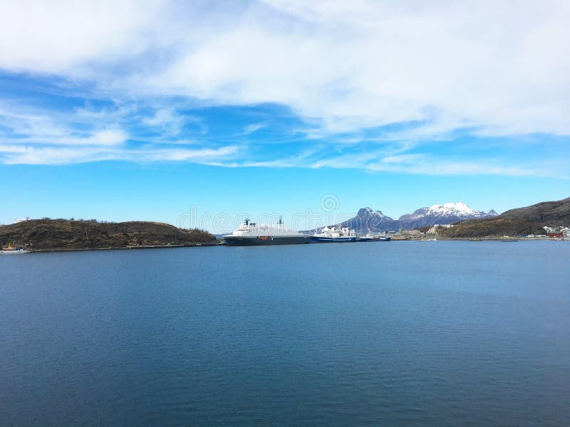 Harbour of Bodo, Norway stock photo. Image of city, colors - 17532728