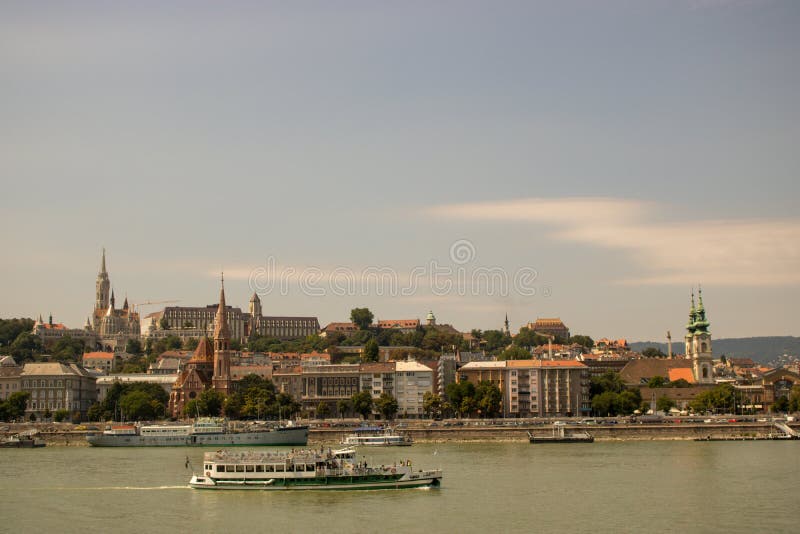 The city of Budapest. editorial image. Image of attraction - 157602070