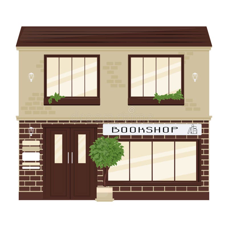 Bookstore Drawing Front Stock Illustrations – 108 Bookstore Drawing ...