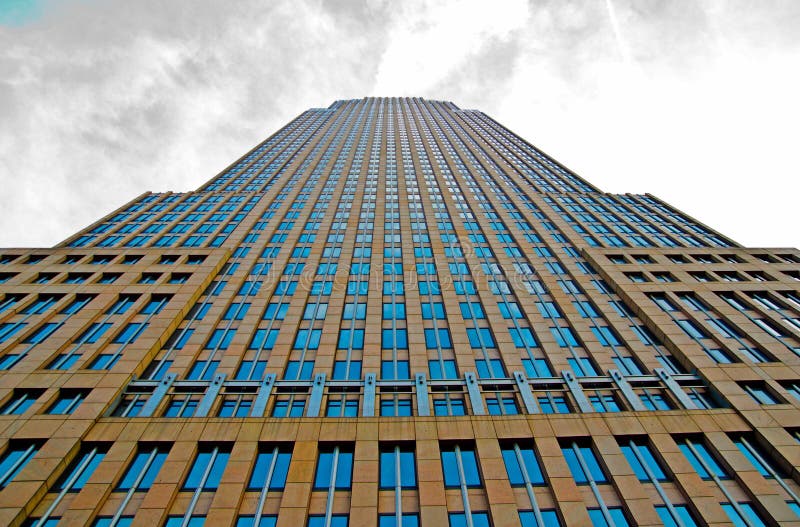 Skyscraper looking up. stock photo. Image of inspiration - 48762682
