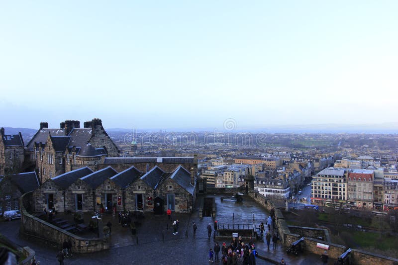 City Building Scenery, Edinburgh, UK Editorial Image - Image of office ...