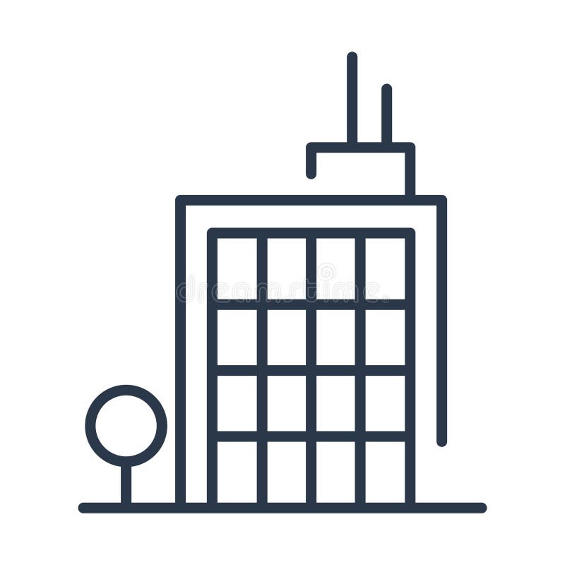 City Building Urban Infrastructure Stock Vector - Illustration of city ...