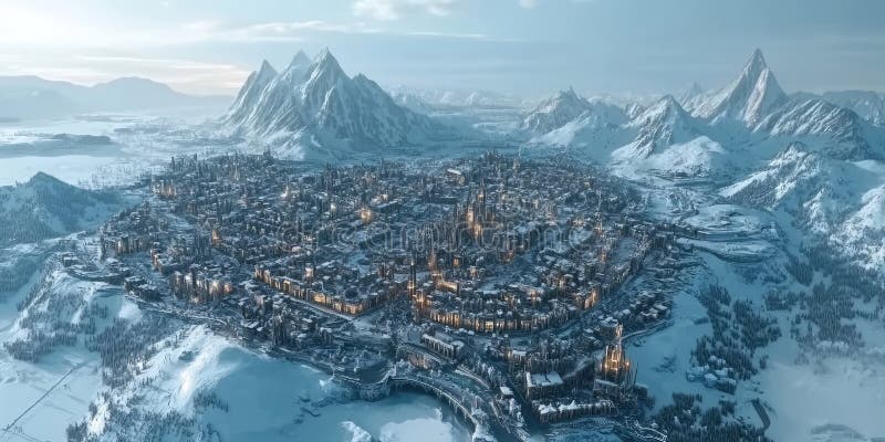 A City Built Inside a Massive Glacier for Unique Ice Architecture and ...