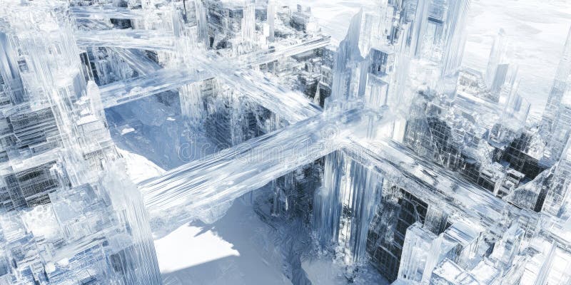 A City Built Inside a Massive Glacier for Unique Ice Architecture and ...