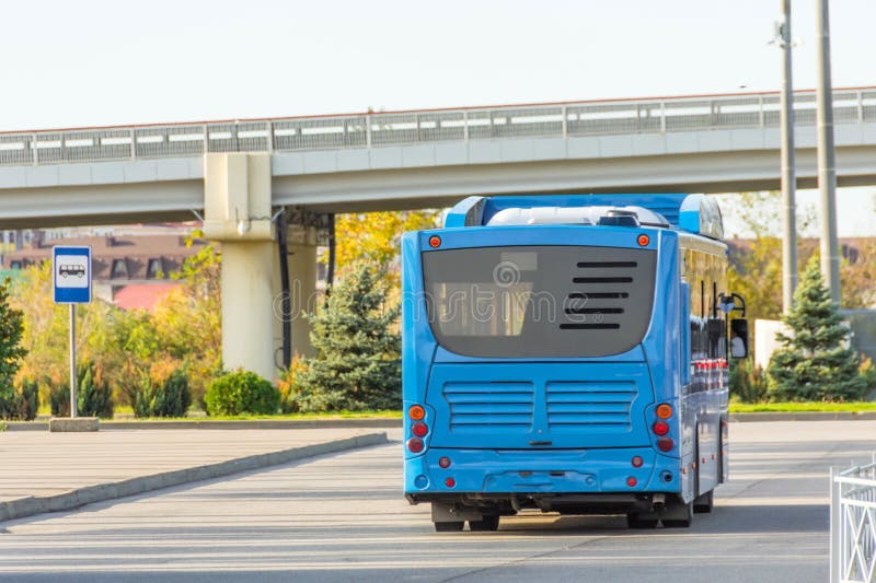 Glass Bus Stop Rear View Stock Photos - Free & Royalty-Free Stock ...
