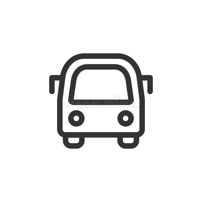 Bus Front Outline Stock Illustrations – 2,089 Bus Front Outline Stock ...