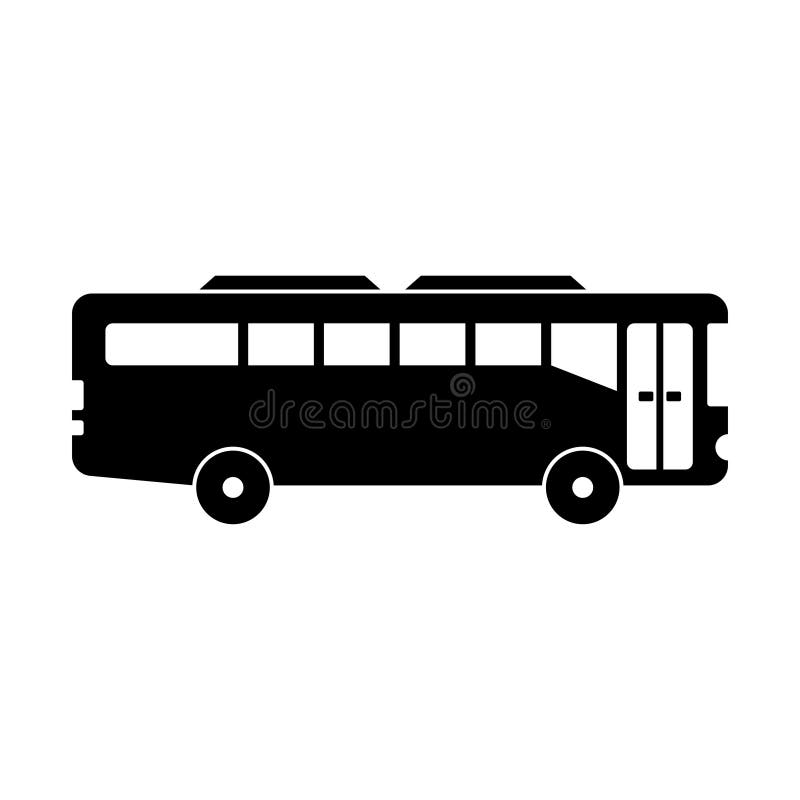 City Bus Icon Design Template Vector Isolated Stock Vector ...