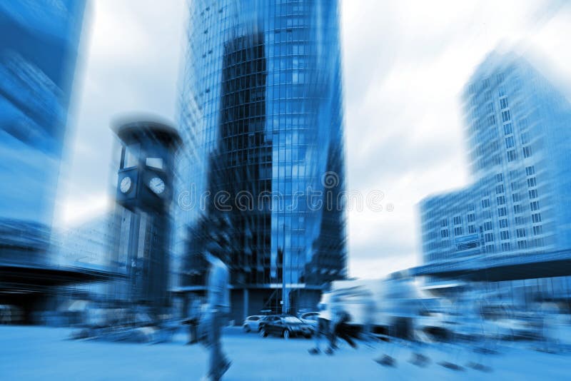 City bustle stock photo. Image of blue, bustling, building - 10937400