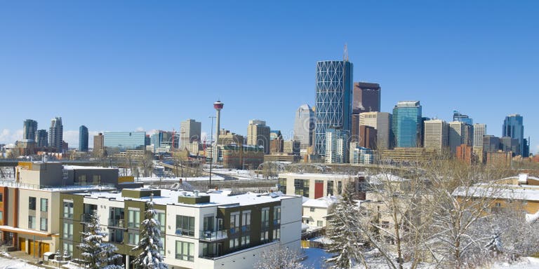 The City of Calgary stock photo. Image of north, district - 19117588