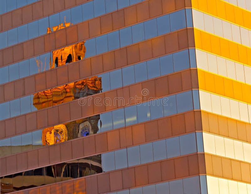 Distorted Building Reflection Picture. Image: 130083