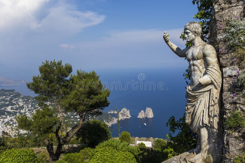 City of Capri, Capri Island, Italy Stock Image - Image of island, capri ...