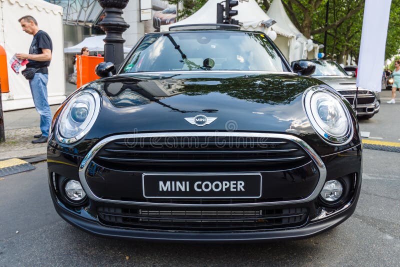 City car Mini Cooper. editorial photo. Image of front - 73781616