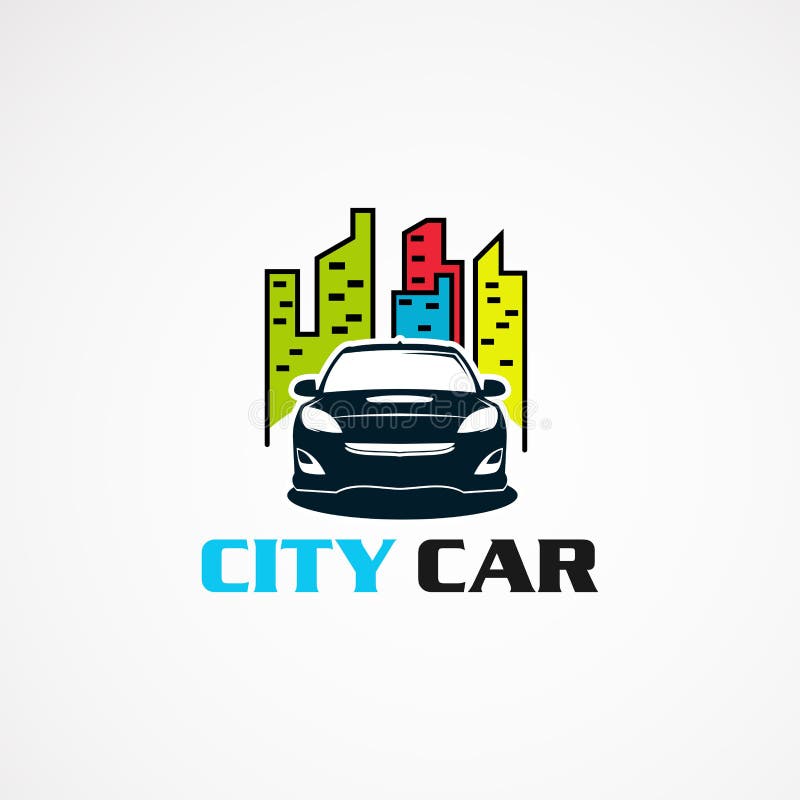 City Car with Modern Touch Logo Vector, Icon, Element, and Template for ...