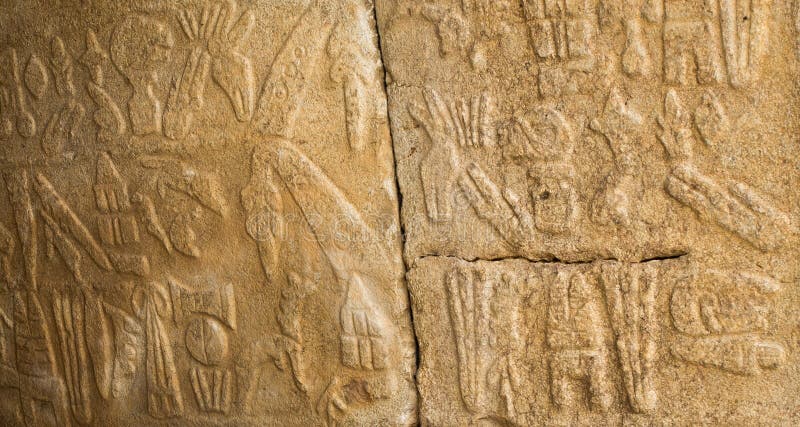 Hittite Civilization. Relief Writings Stock Photo - Image of europe ...
