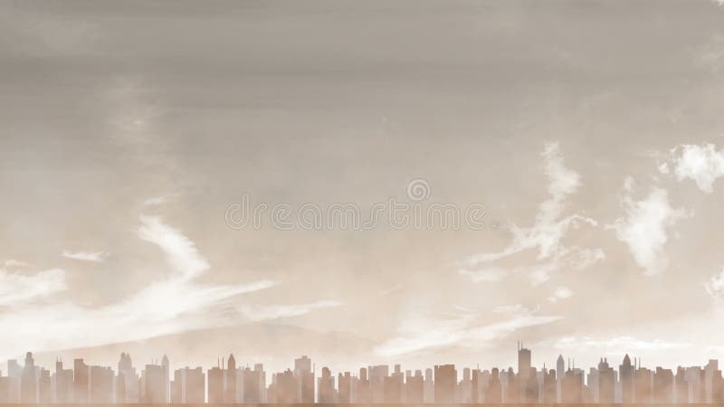 Pollution Animation, Steam and Industrial Factory for Manufacturing ...