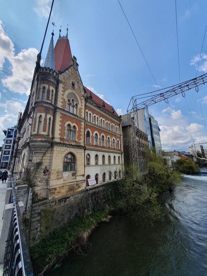 Center of Cluj stock photo. Image of urban, paving, center - 16596488