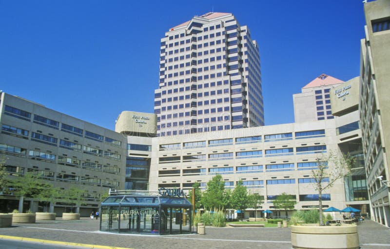City Center of Downtown Albuquerque, NM Editorial Photography - Image ...