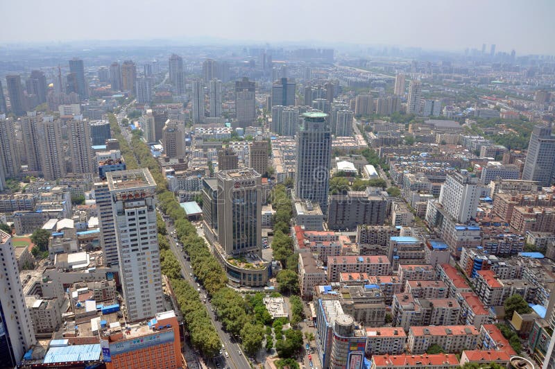 City Center of Nanjing, China Editorial Stock Photo - Image of nanjing ...
