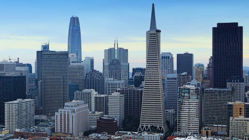 City Center of San Francisco, California Stock Photo - Image of america ...