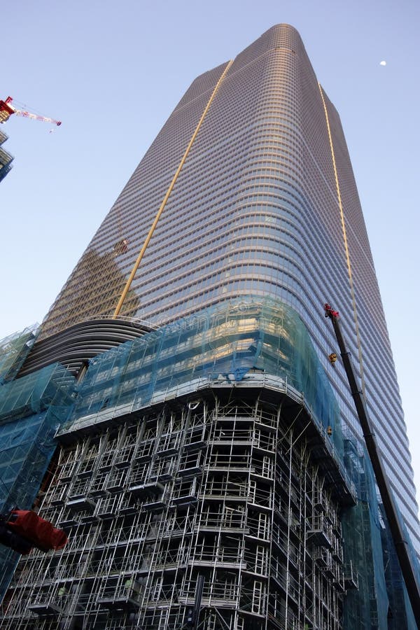 The Latest Intelligent Building in the City Center Stock Photo - Image ...