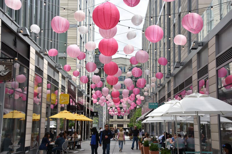 City Center in Washington DC Editorial Stock Image - Image of downtown ...