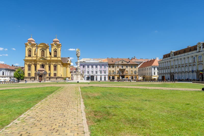 Timisoara Beautiful Town in Romania Editorial Image - Image of blue ...