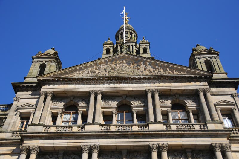 The City Chambers building stock photo. Image of burrel - 47256612