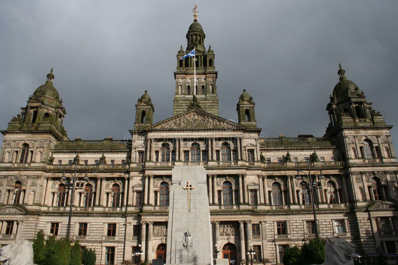 City Chambers, Glasgow stock image. Image of architecture - 1760983