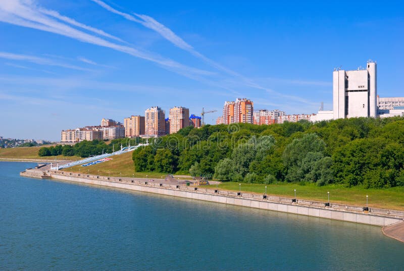 City of Cheboksary, Chuvashia, Russia. Stock Photo - Image of ...