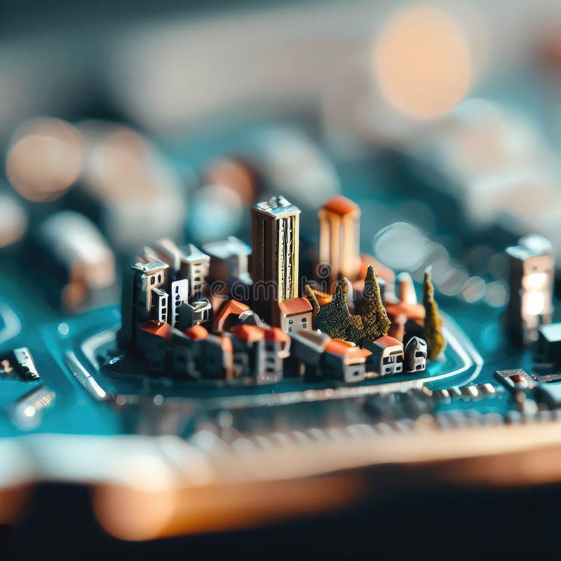 Micro City Stock Illustrations – 1,628 Micro City Stock Illustrations ...