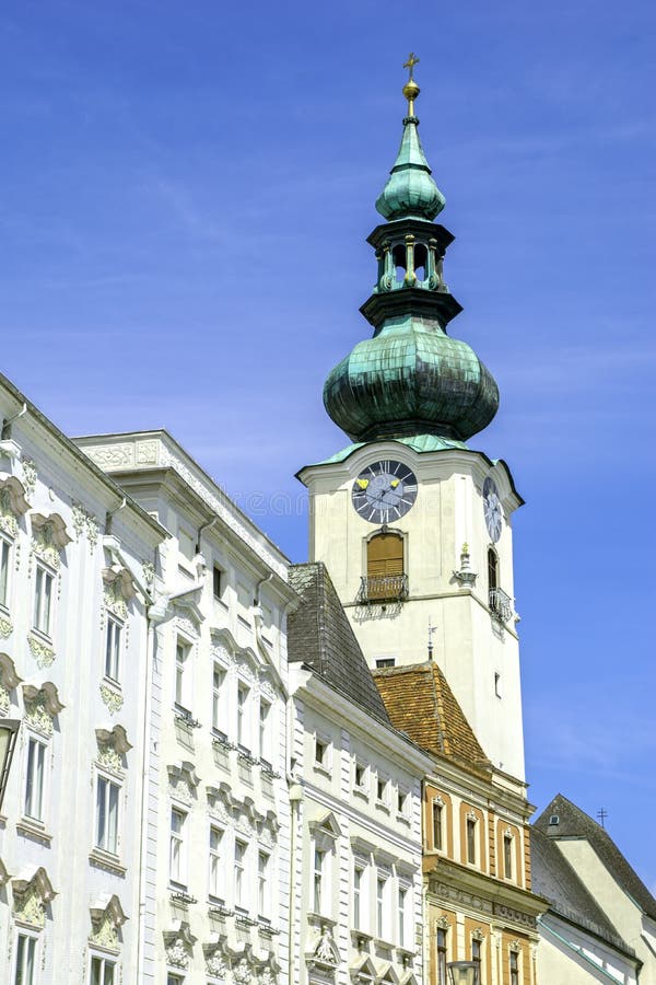Wels, Austria stock image. Image of landmark, baroque - 133760725