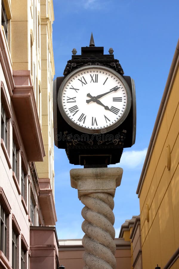 City Clock stock image. Image of travel, street, classic - 119209