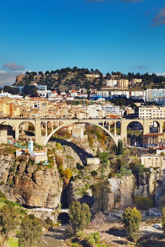 City of Constantine, Algeria Stock Image - Image of town, river: 19140921