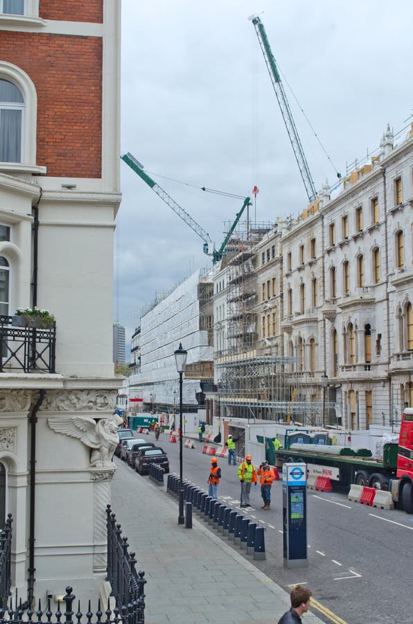 City construction editorial photo. Image of builder, construction ...