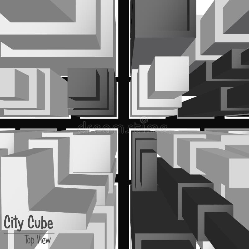 Cityscape Skyscraper Building in Perspective View Stock Vector ...