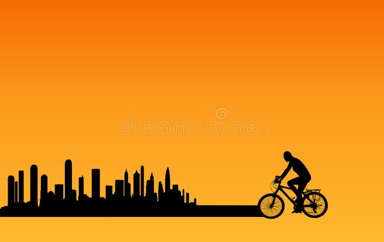 Concept Cycling Path Stock Illustrations – 815 Concept Cycling Path ...