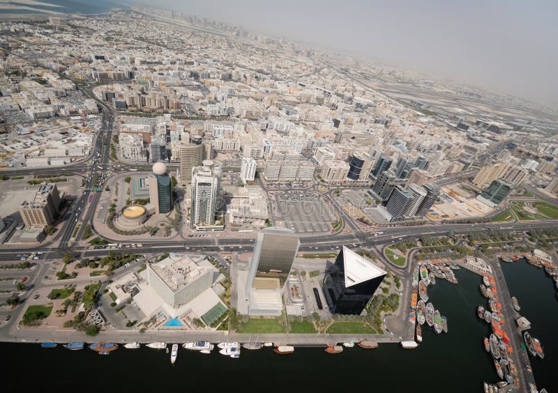City of Deira stock photo. Image of streets, aerial, building - 5091978