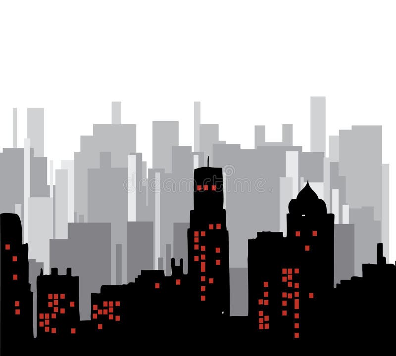 City design stock vector. Illustration of office, landscape - 73050929