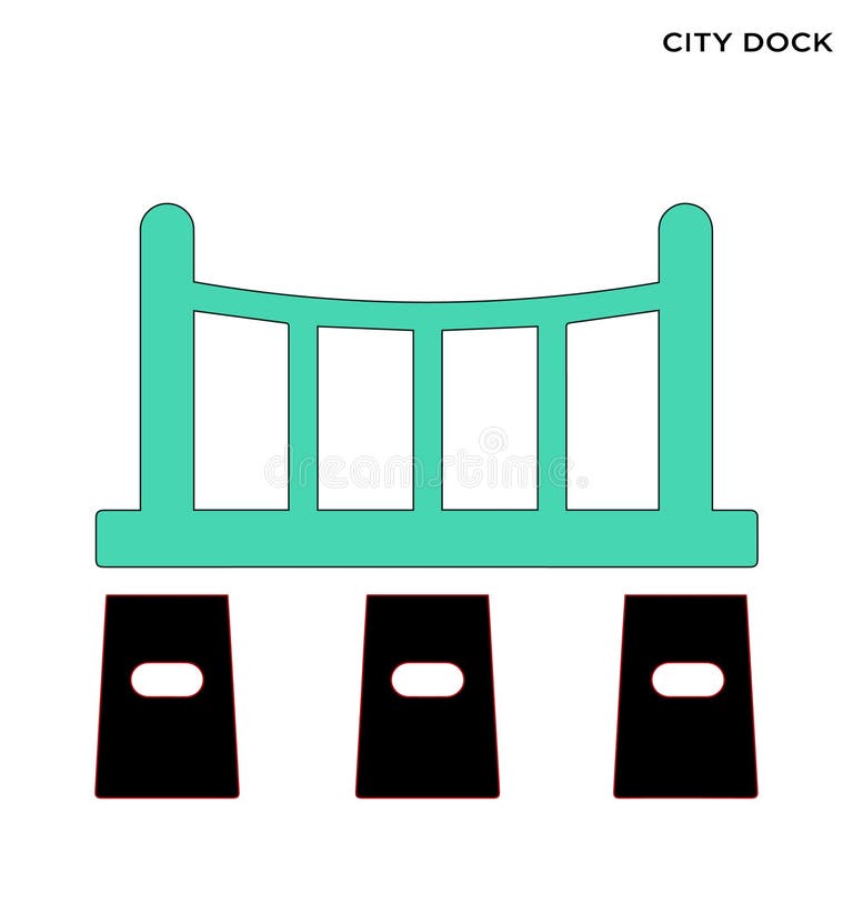 Floating Dock Symbol Stock Illustrations – 159 Floating Dock Symbol ...