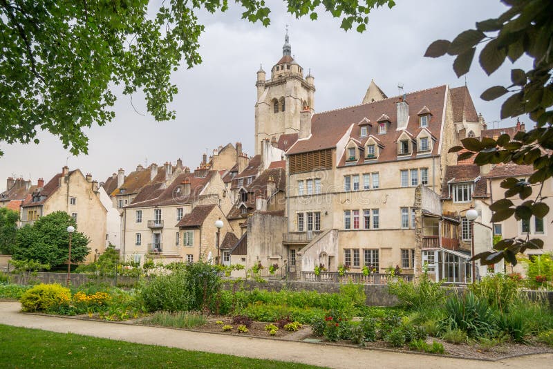 City of Dole - France stock photo. Image of night, summer - 97792942