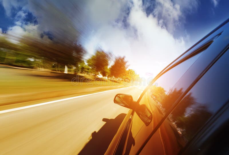 City Driving stock photo. Image of hood, road, curve - 26201254