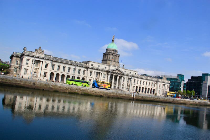 Dublin river, Ireland editorial stock photo. Image of tourism - 97837343