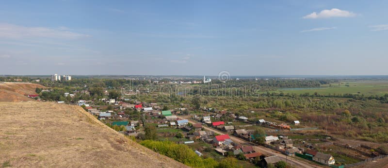 City Elabuga stock image. Image of panoramic, idyllic - 15846139