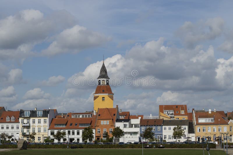 City of Faaborg, Denmark editorial image. Image of town - 80146920