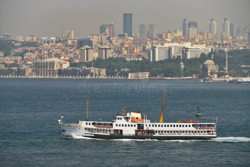 City Ferry stock photo. Image of coast, christian, istanbul - 7268508