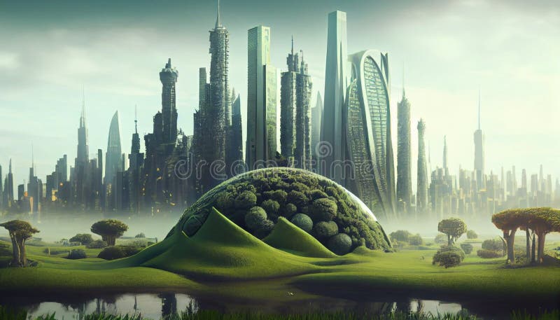 The City of the Future is All Green an Ecological Concept for the Life ...