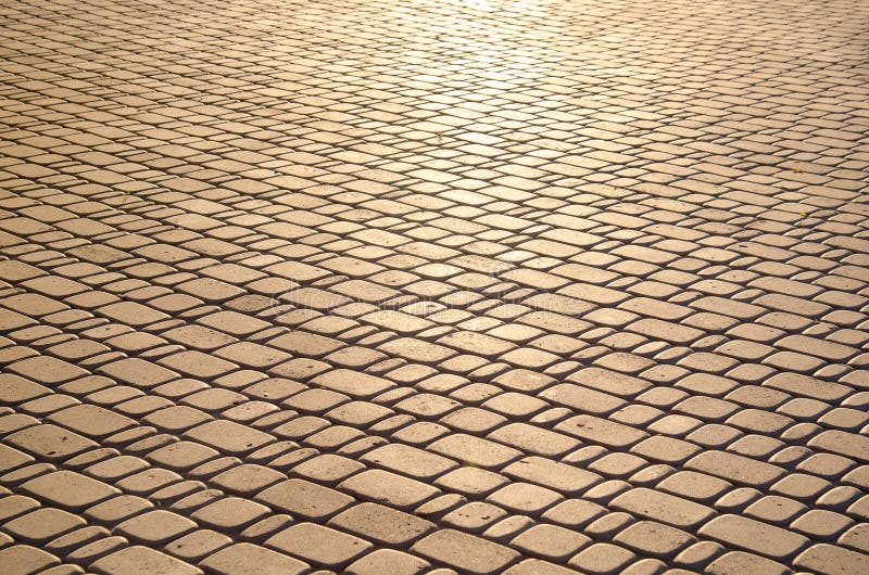 City Gray Cobblestone Pavement Geometry Pattern Stock Image - Image of ...